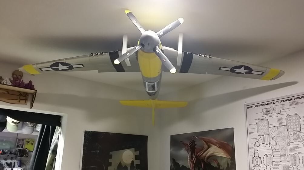 Ceiling Mount Wall Bracket Hangers for Hanging RC Airplane medium ...