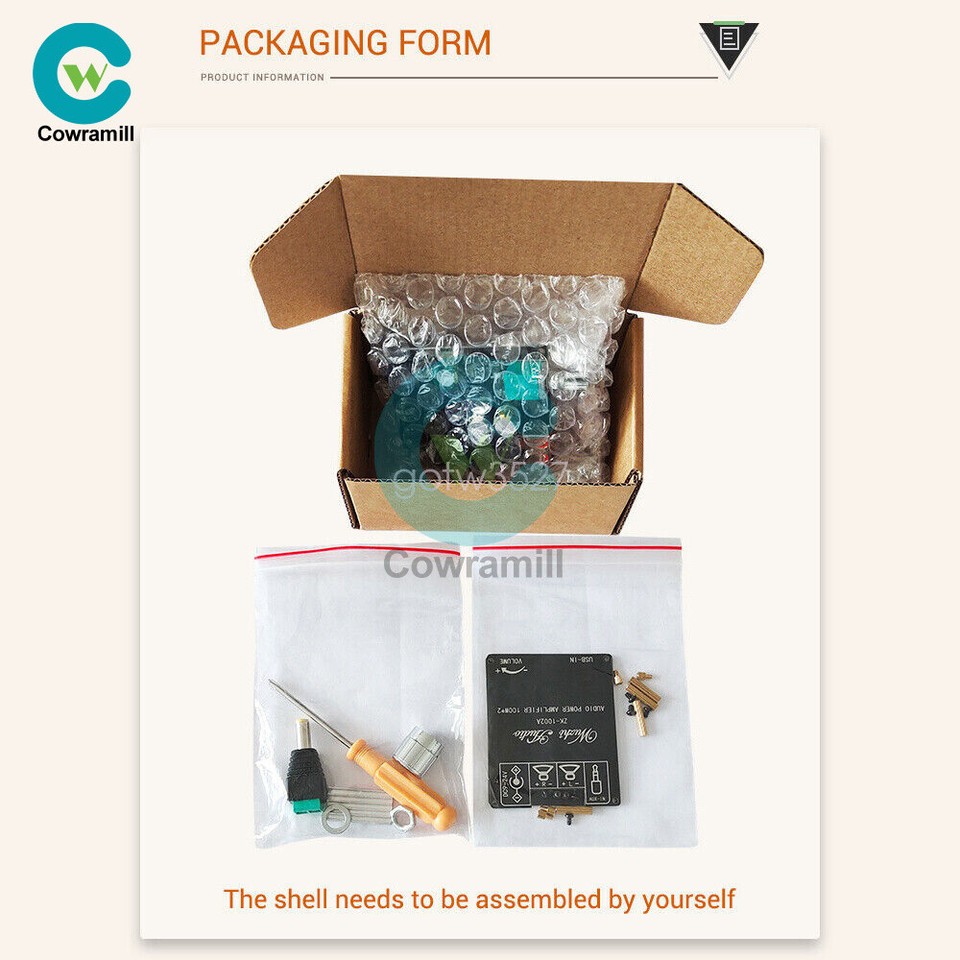 Bluetooth Digital Audio Power Amp Amplifier Board2.0 Stereo Dual Channel 100W*2~ | eBay