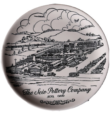 The Scio Ohio Pottery Company Commemorative Plate 1962 9.25" | eBay