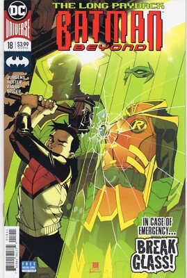 BATMAN BEYOND #18 Regular Bernard Chang Cover VOL 6 DC COMICS 2018 VF ...