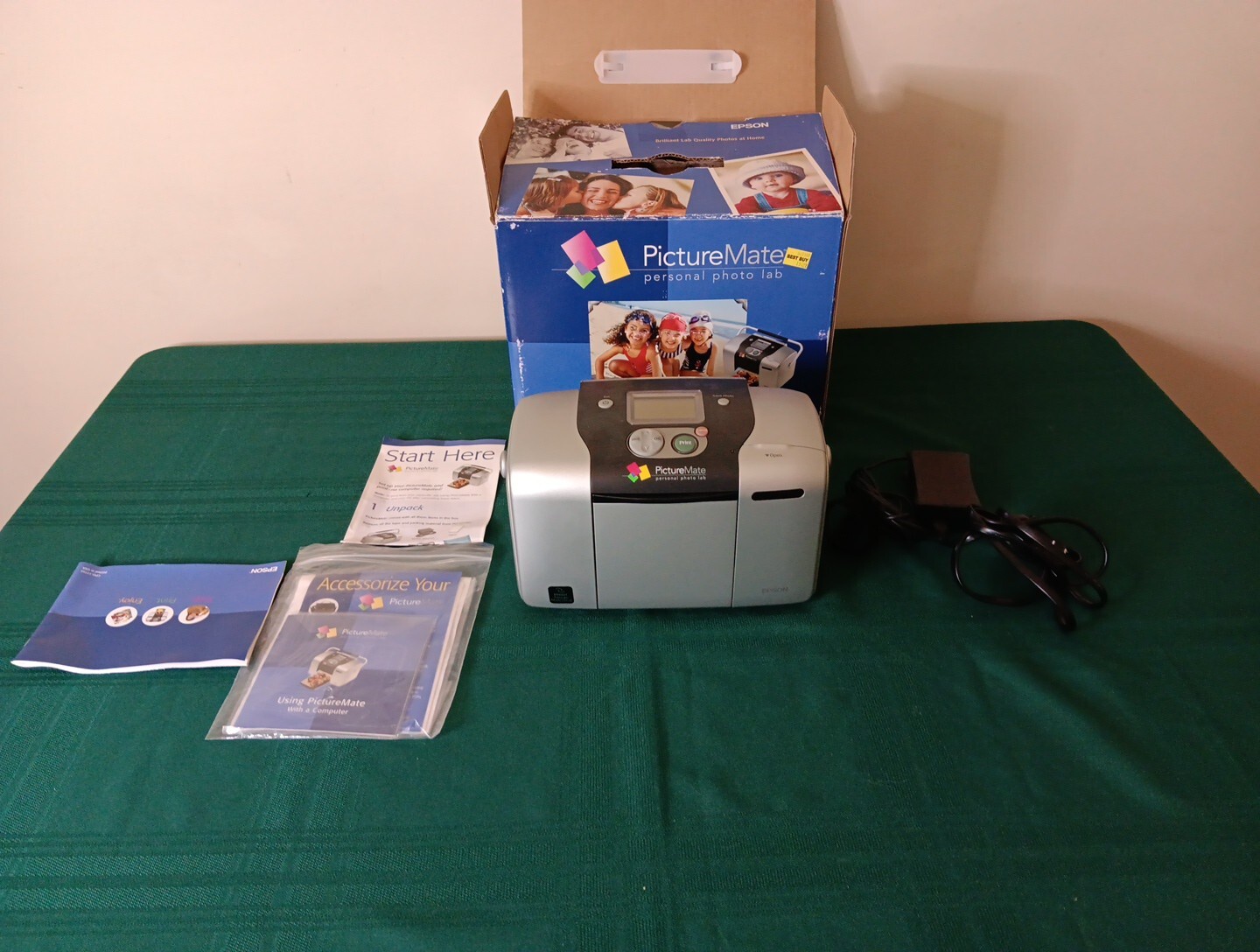 Epson PictureMate Personal Photo Lab Printer B271A 10343850187| eBay