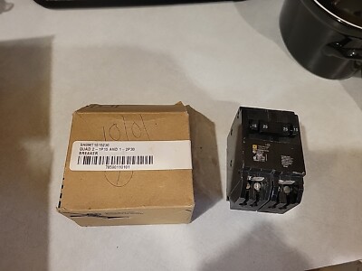 Square D HOMT1515230CP 1 Pole 15 Amp 120v 2 Pole 30 Amp 240v Quad ...