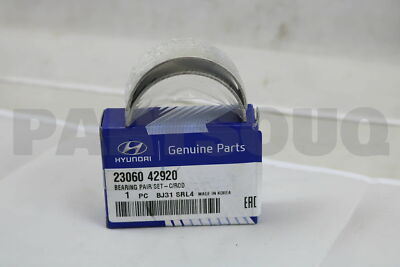 2306042920 Genuine Hyundai / KIA BEARING PAIR SET-C/ROD | eBay