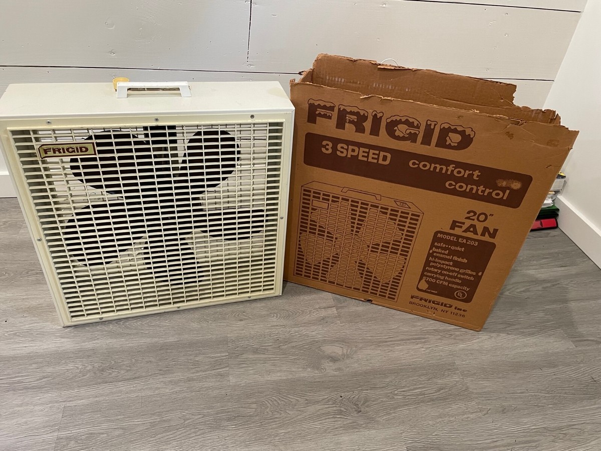 Vintage Box Fan Ebay