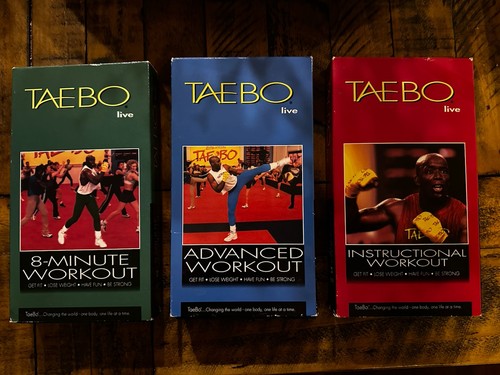 TAE BO Billy Blanks 8 Minute, Instructional and Advanced Workout — 3 ...