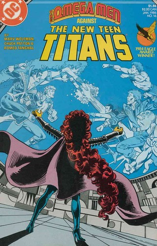 New Teen Titans, The (2nd Series) #16 FN; DC | Omega Men - we combine ...