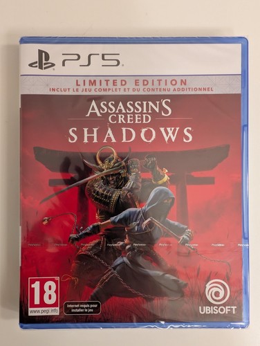 Assassin's Creed Shadows PS5 LIMITED EDITION - Neuf Sous blister | eBay