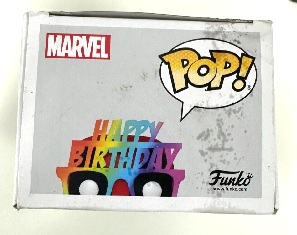 Funko POP! Marvel Deadpool 30th Anniversary Birthday Glasses Deadpool ...