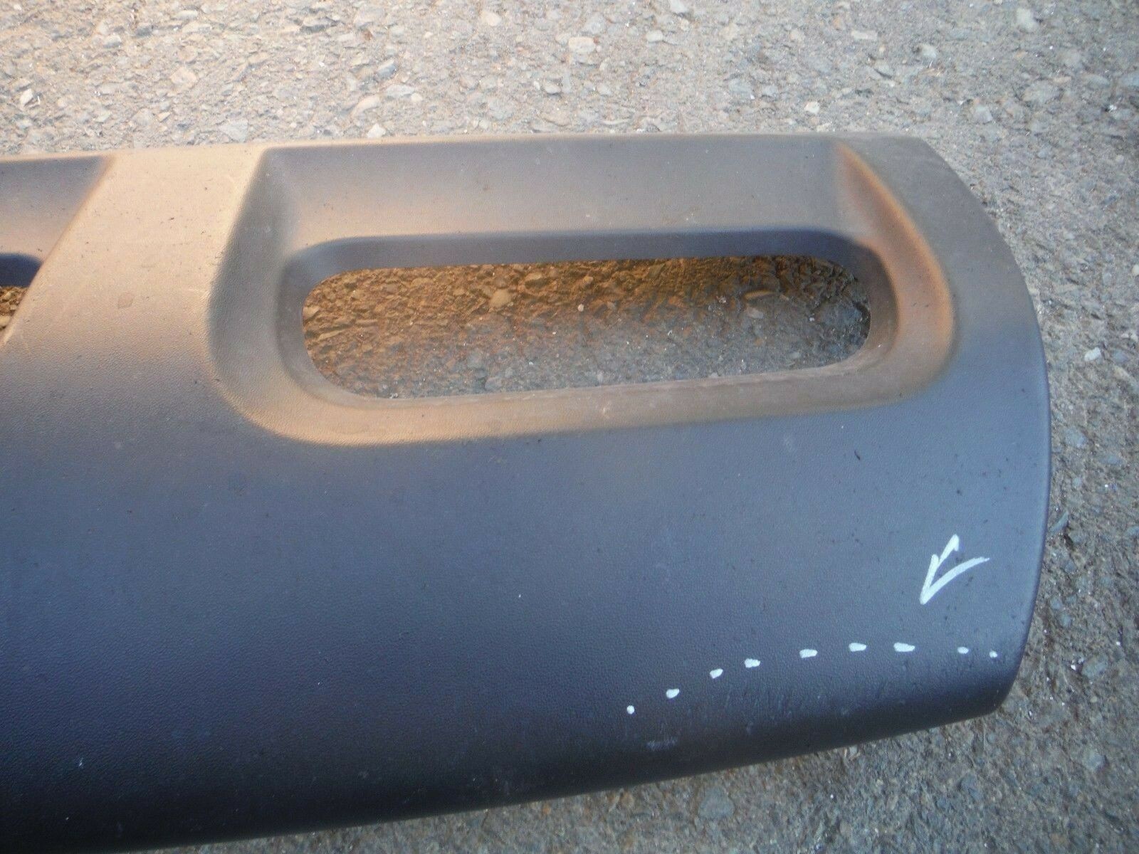 07 08 09 10 HYUNDAI SANTA FE FRONT BUMPER LOWER COVER VALANCE OEM 86525 ...
