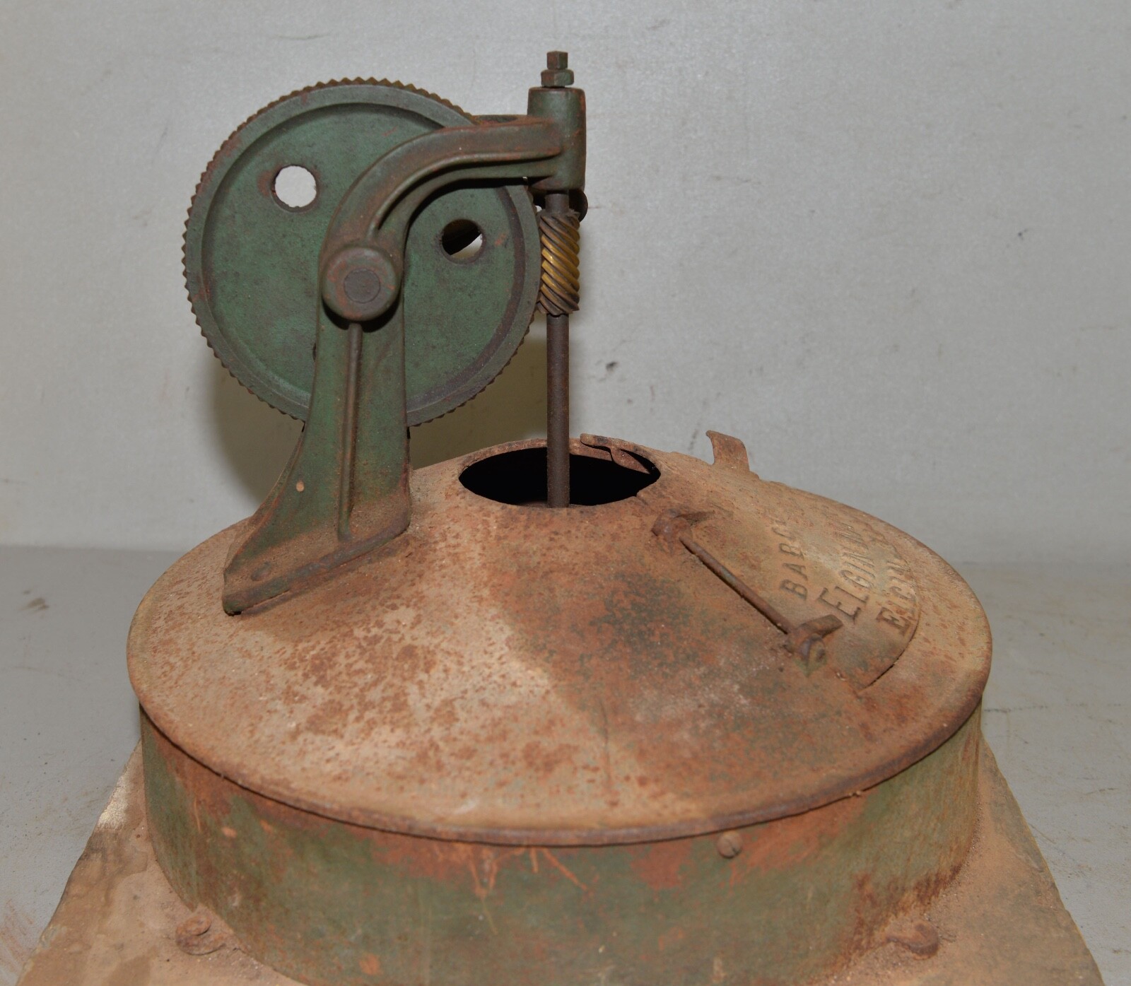 Rare antique Elgin butter cream separator collectible cast iron farm ...