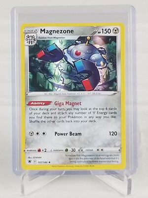 Magnezone Hp 150 Foil #107 Pokemon Card 2022 | eBay