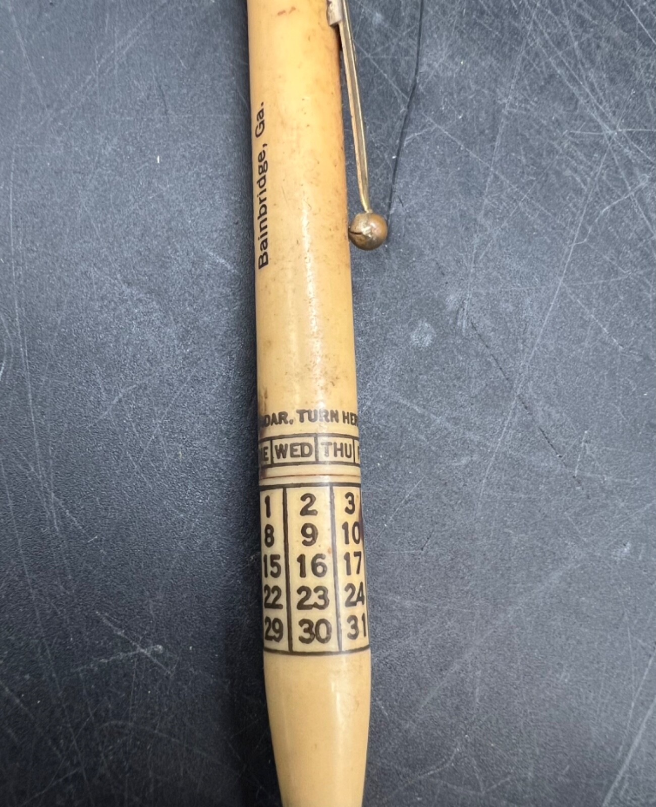 Vintage 50's Osborne Ballpoint Writing Pen Georgia Calendar Insurance ...