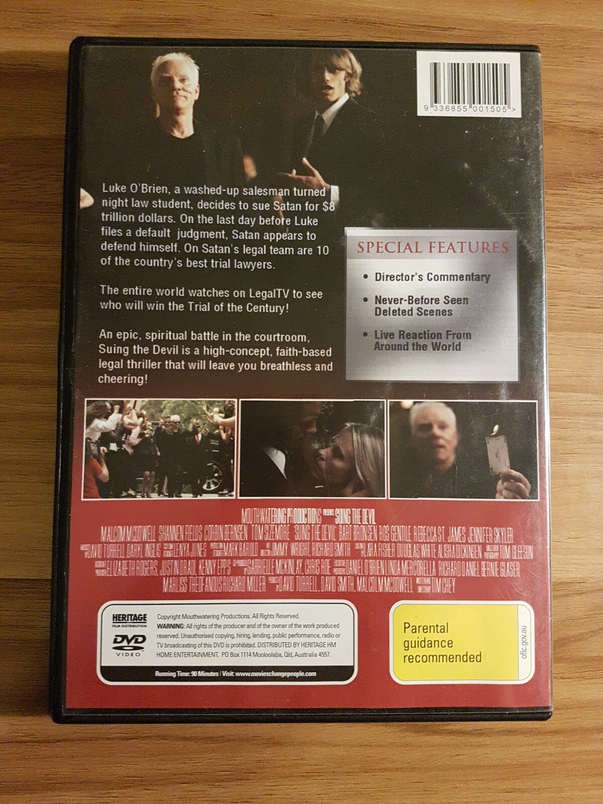 Malcom McDowell Suing the Devil DVD | eBay