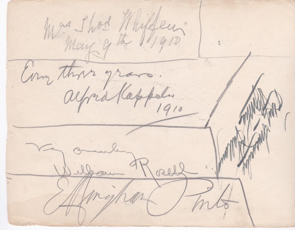 Buffalo Bill Cody Signed Celebrity Autograph Page | eBay