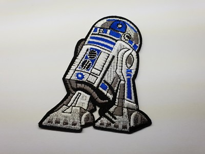 Quality Iron/Sew on R2-D2 patch rebel alliance the force Star Wars R2D2 ...