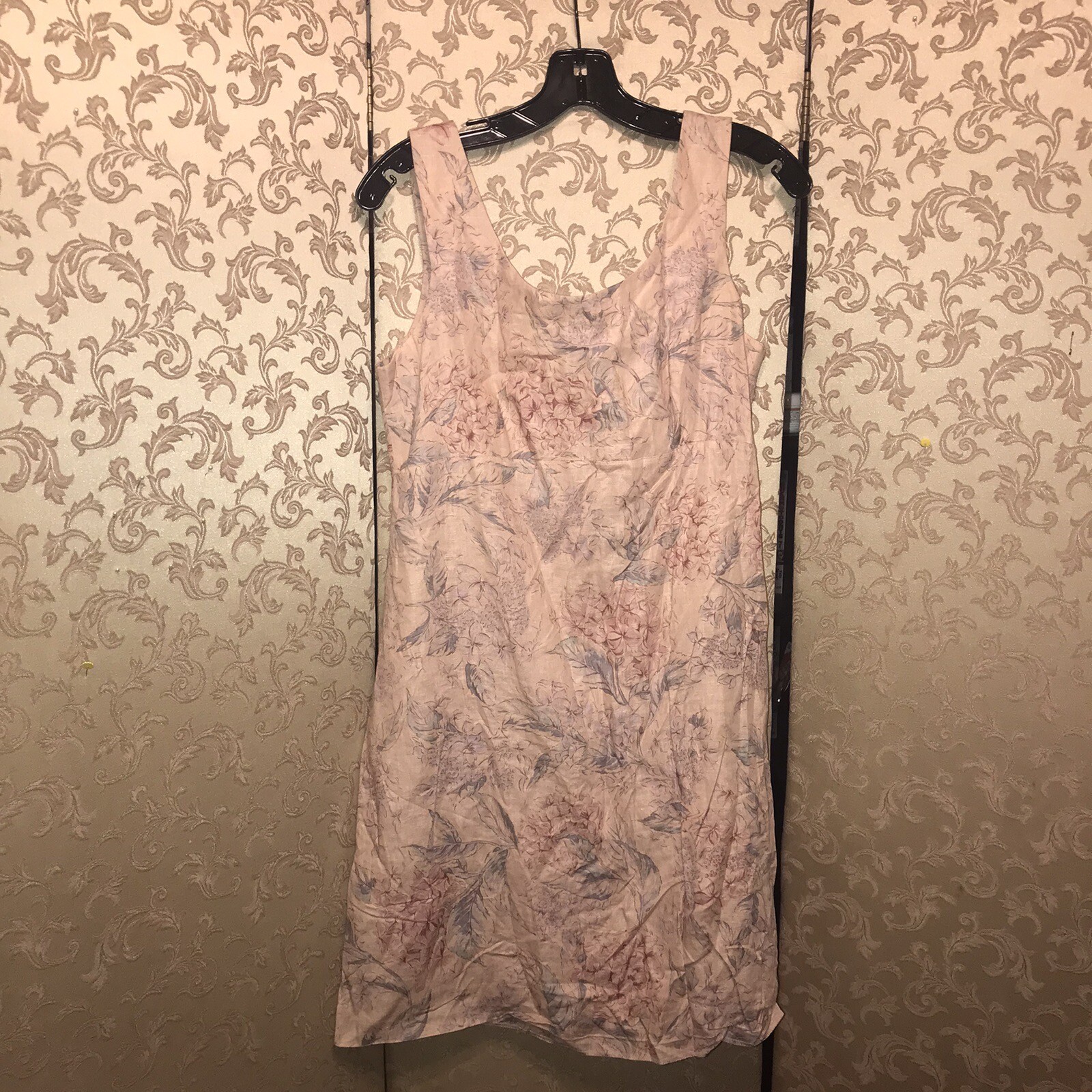 Laura Ashley Vintage Pink Multi-Color Floral Dress Si… - Gem