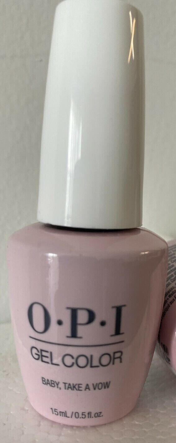 OPI GelColor Soak Off Gel Polish SH1 Baby Take A Vow 15 ml 0.5 oz | eBay