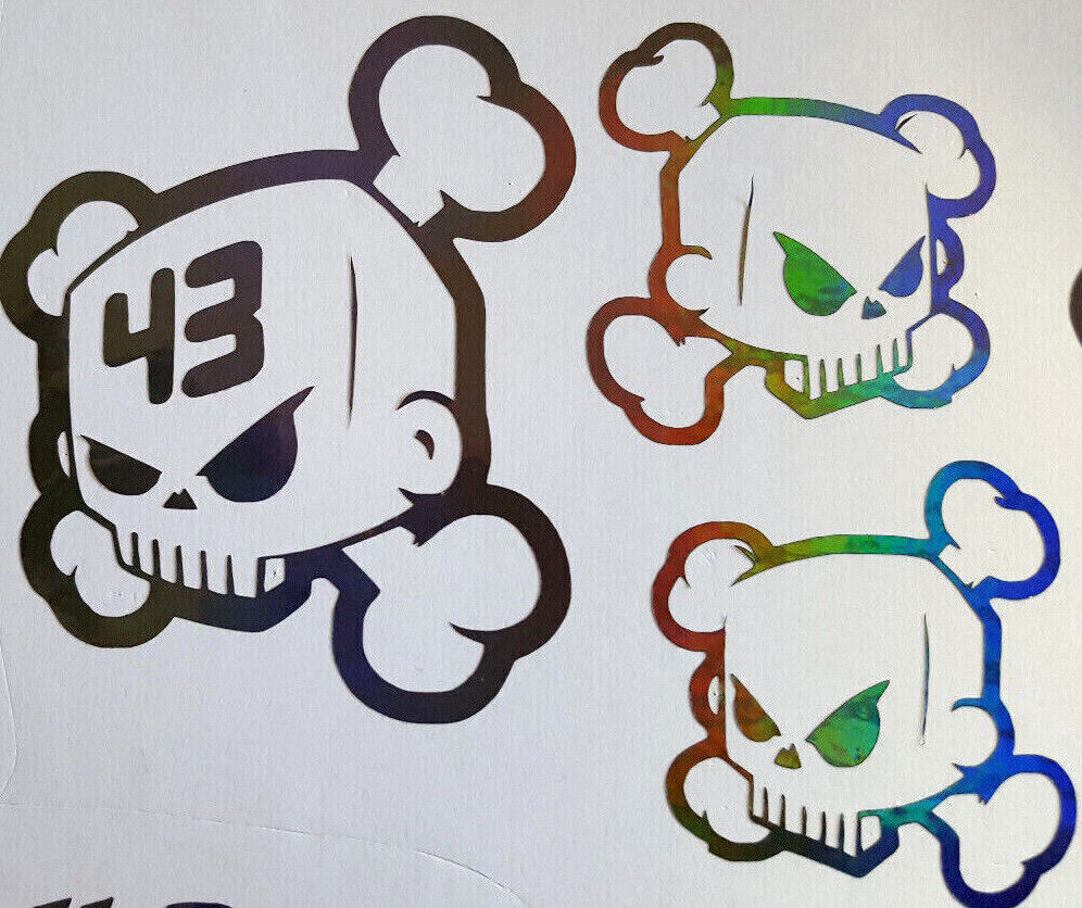 Ken Block Skull Vinyl Decal Sticker Hoonigan Jdm Drift Car