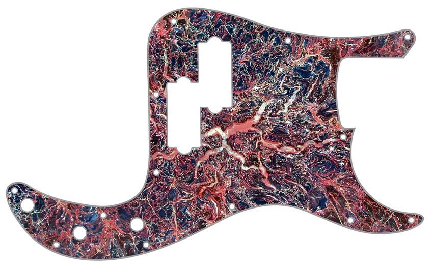 P Bass Precision Pickguard Custom Fender 13 Hole Guitar Pick Guard ...