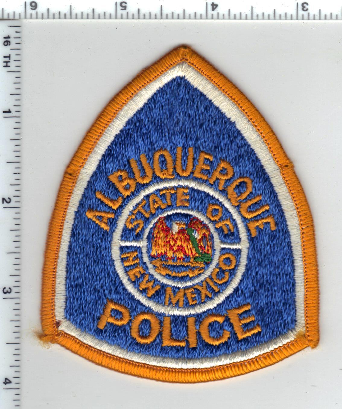 Albuquerque Police (New Mexico) Service Aide Shoulder Patch from the ...
