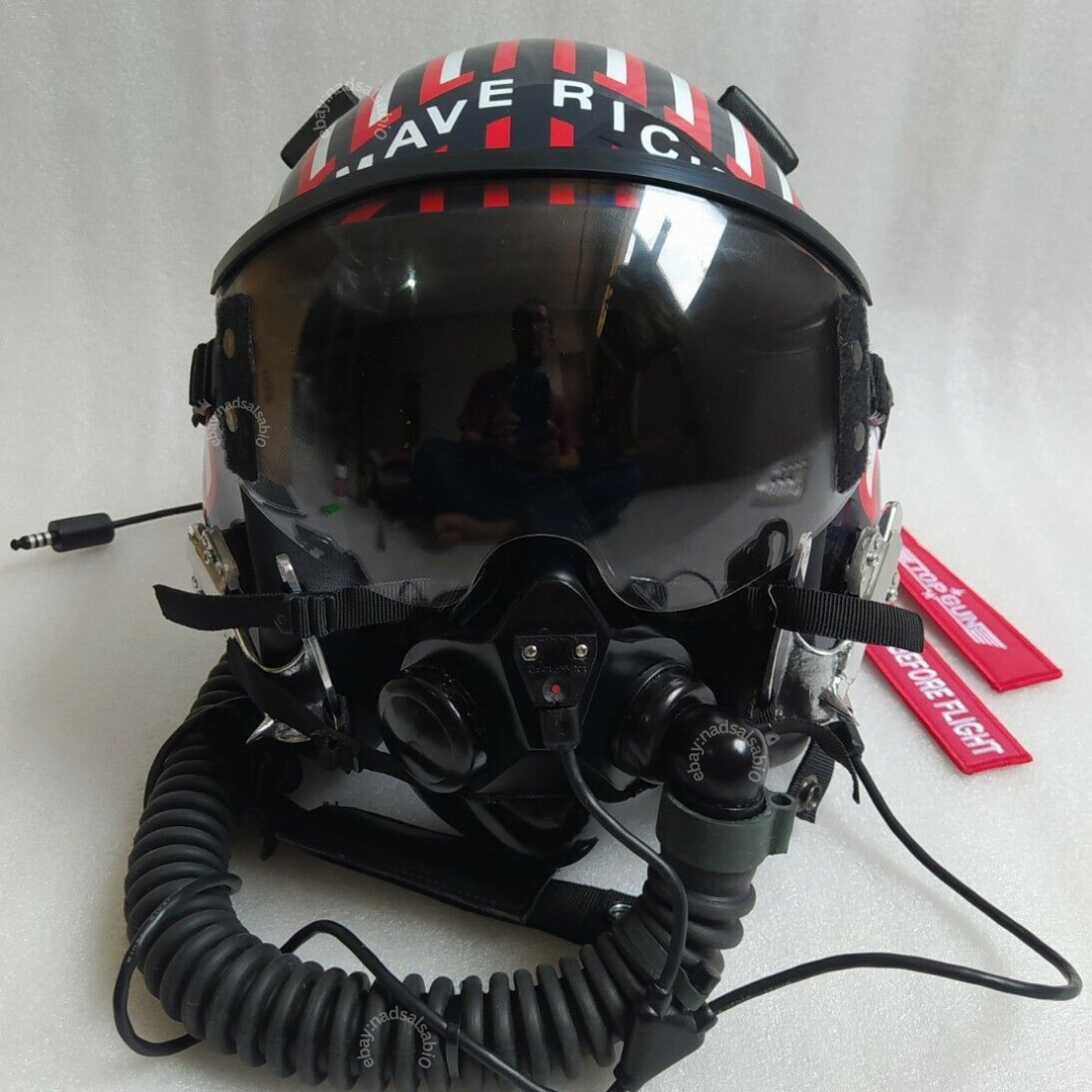 SPECIAL EDITION TOP GUN MAVERICK CAPT.PETE MITCHELE PILOT HELMET HGU-55 ...