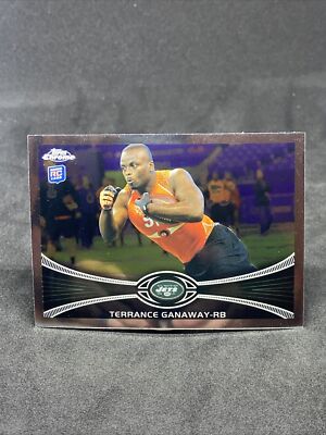 TERRANCE GANAWAY 2012 Topps Chrome Football RC Rookie #173 JETS | eBay