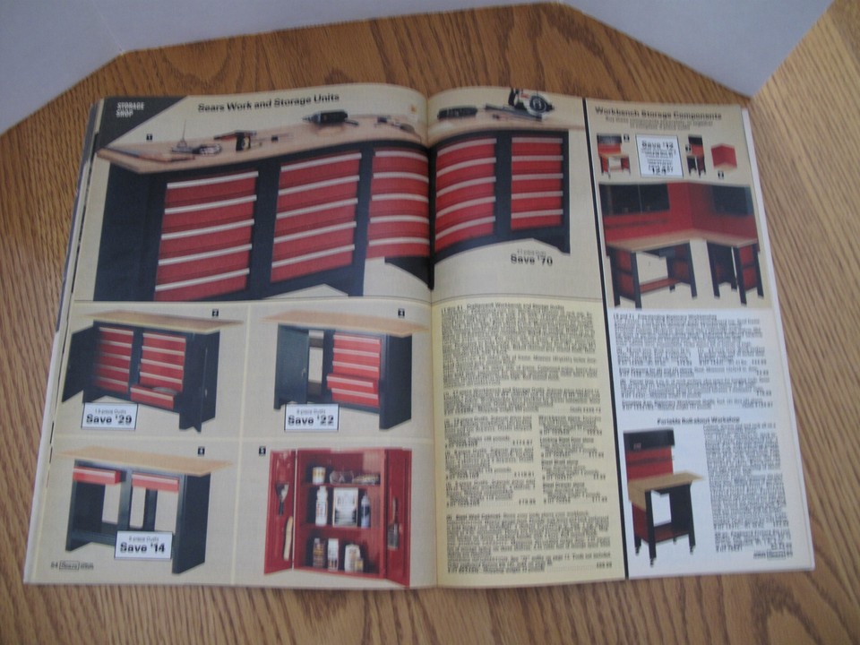 Vintage Sears Craftsman Power and Hand Tool Catalog Roebuck Tools 1979 ...