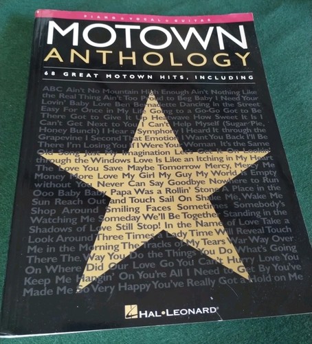 Motown Anthology songbook song book sheet music Hal Leonard GUITAR ...