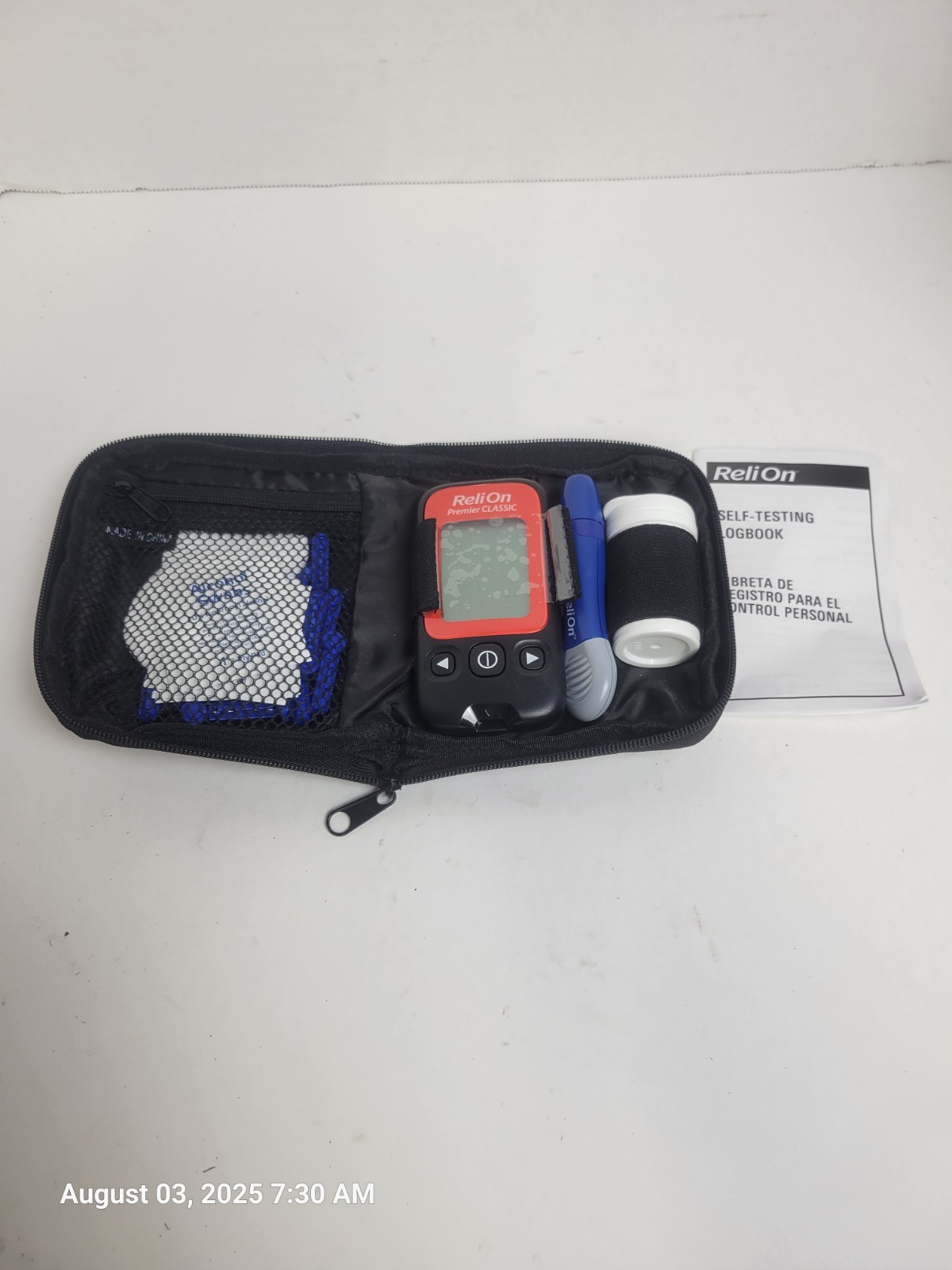 ReliOn Premier CLASSIC Glucose Meter Kit 💉 NEW No Box | Diabetes ...