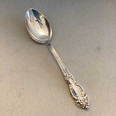 Reed & Barton TIGER LILY FESTIVITY 1901 Silverplate Serving Spoon ...