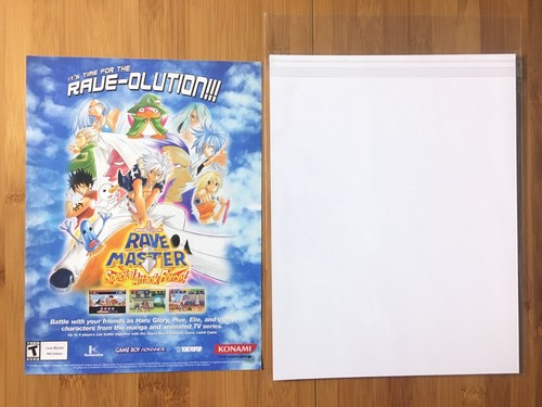 2005 Rave Master: Special Attack Force GBA Vintage Print Ad/Poster RPG Promo Art | eBay