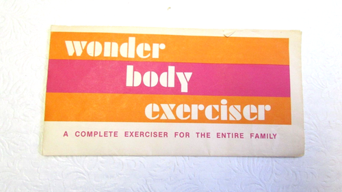 INSTRUCTIONS ONLY for Wonder Body Exerciser Pulley System | eBay