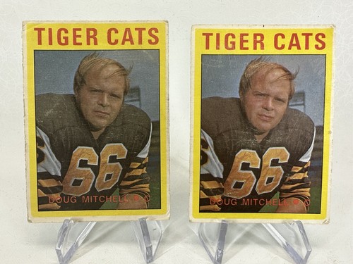 X2 1972 O-PEE-CHEE OPC Card CFL Canadian Football Tiger Cats 11 Doug ...