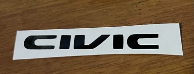 Honda Civic Pinstripe logo multiple colors available | eBay
