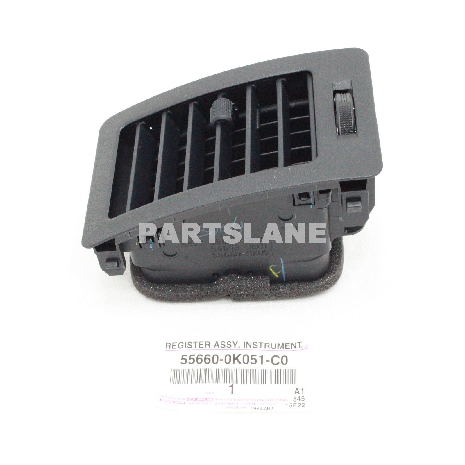 Toyota OEM Genuine Instrument Panel Register AC Heater Air Vent 55660 ...