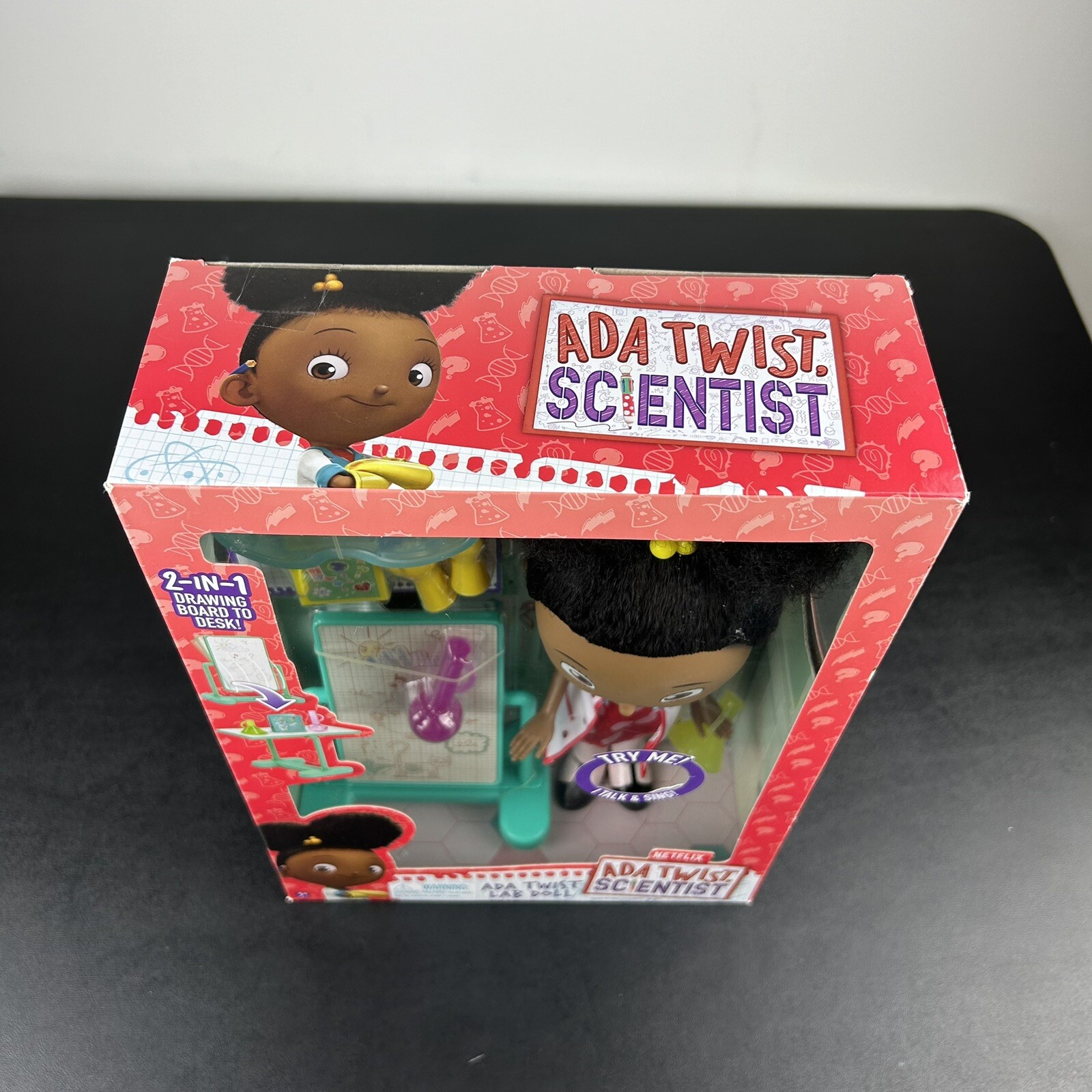 Ada Twist Scientist Lab Doll Netflix Show Talking & Singing 12 inch ...