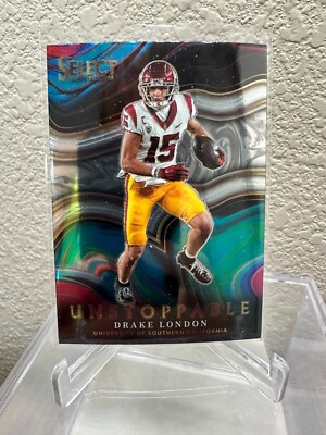 2022 Select Draft Picks Drake London Unstoppable Rookie RC #US-DL | eBay