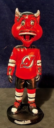 NJ Devil Bobblehead Stadium Giveaway Plymouth Rock x NJ Devils limited ...