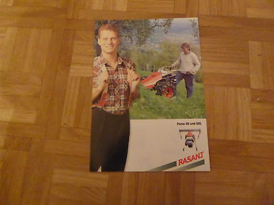 Prospekt Rasant Puma 90 und 90 L Motormäher | eBay.de