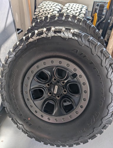 4 Ford F150 Raptor Bead lock 17” Black Factory OEM Wheels Rims BFG ...