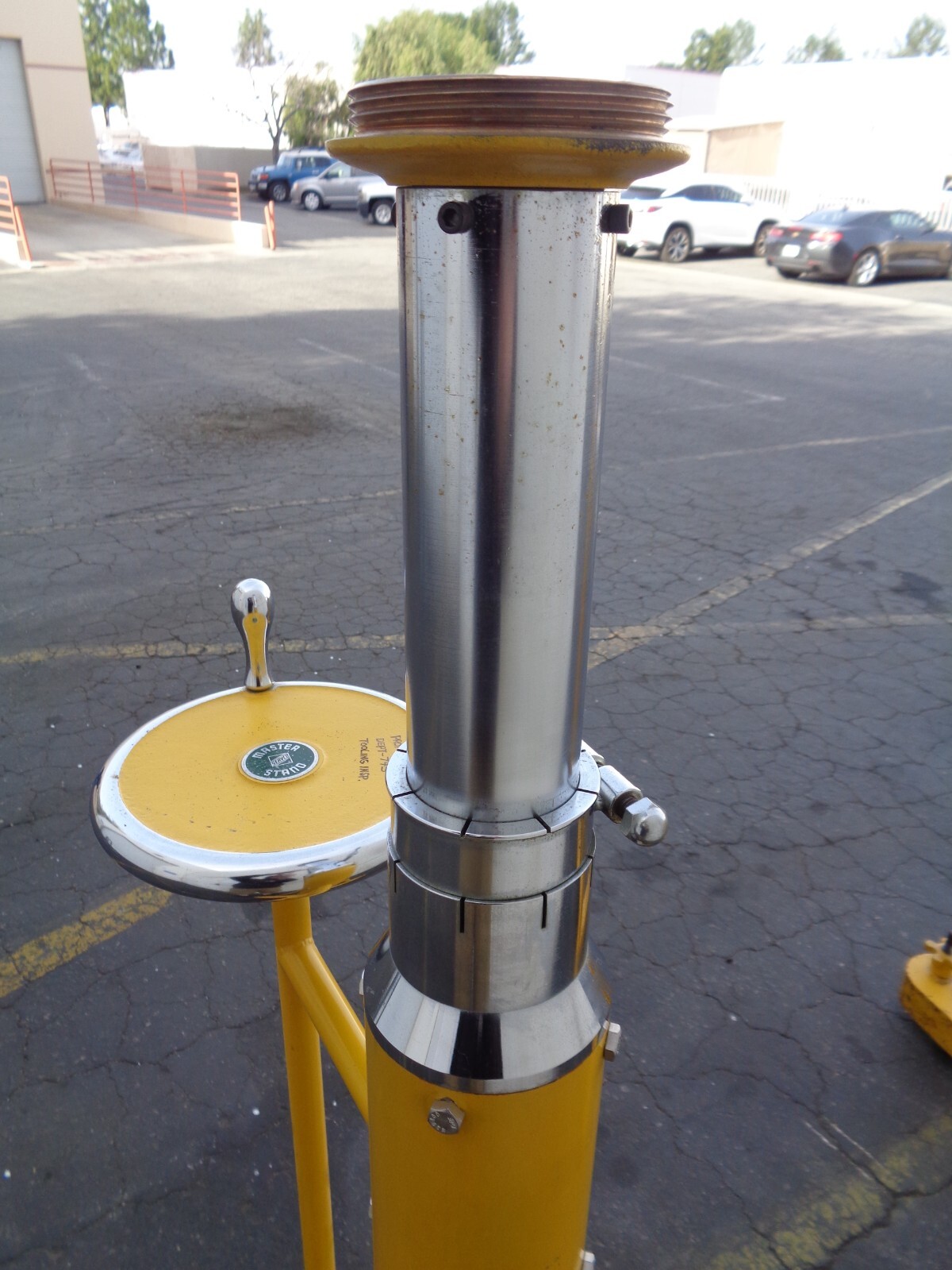 2 Servco Master Stand Metrology Stands 48" Heavy Duty Rolling Tripod ...