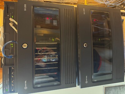 SX200 2 UNITS MITEL PHONE SYSTEM WITH MX CONTROLLER AND CONSOLE | eBay