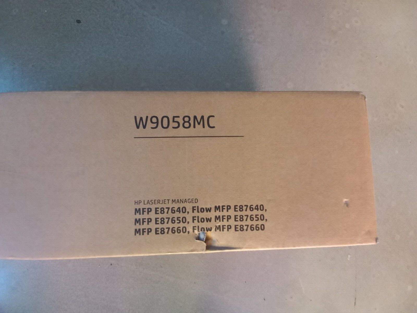 Genuine HP LaserJet W9058MC Managed Toner Collection Unit MFP E87640 ...