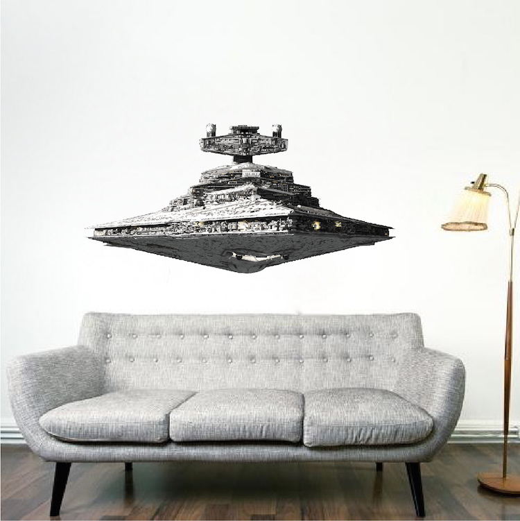 Star Wars Decal Imperial Fleet Destroyer Decal Star Destroyer Decal ...