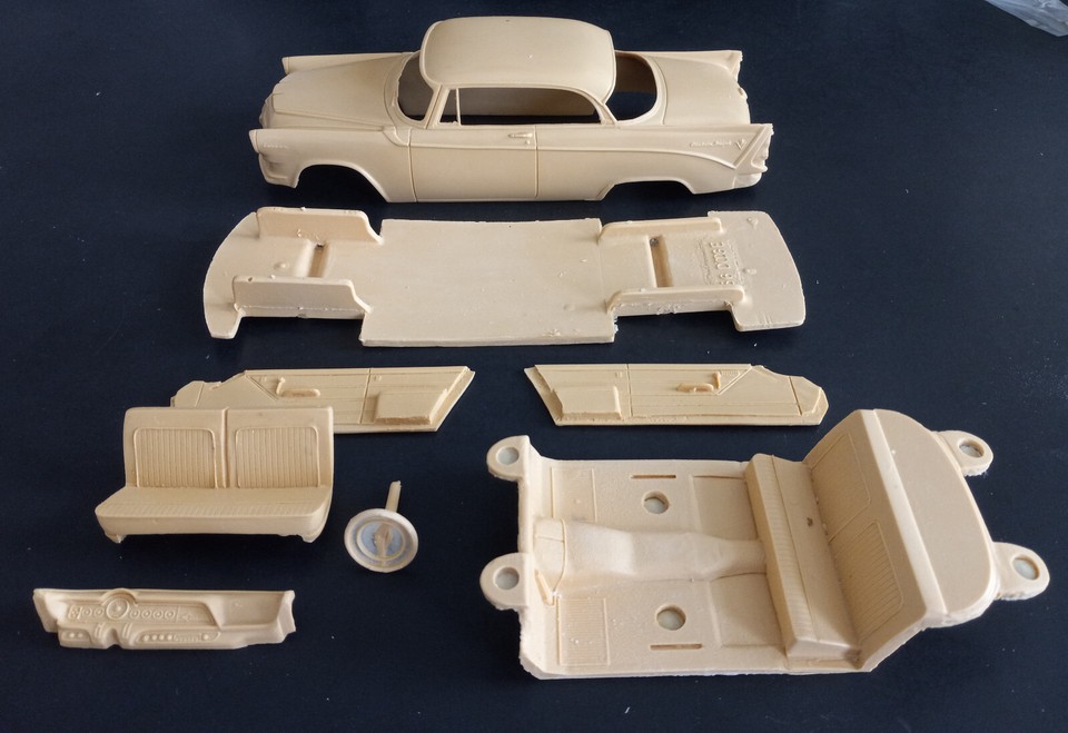 Modelhaus Resin 1956 Dodge Custom Royal 2dr HT - OOP | eBay