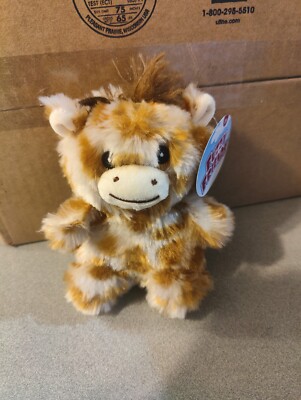 Fuzzy Friends Soft Plush - GIRAFFE New Stuffed Animal Toy Happy | eBay