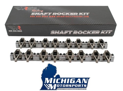 Brian Tooley LS1 Shaft Rocker Kit Pre-Assembled w/ BTR Rockers LS2 LQ4 ...