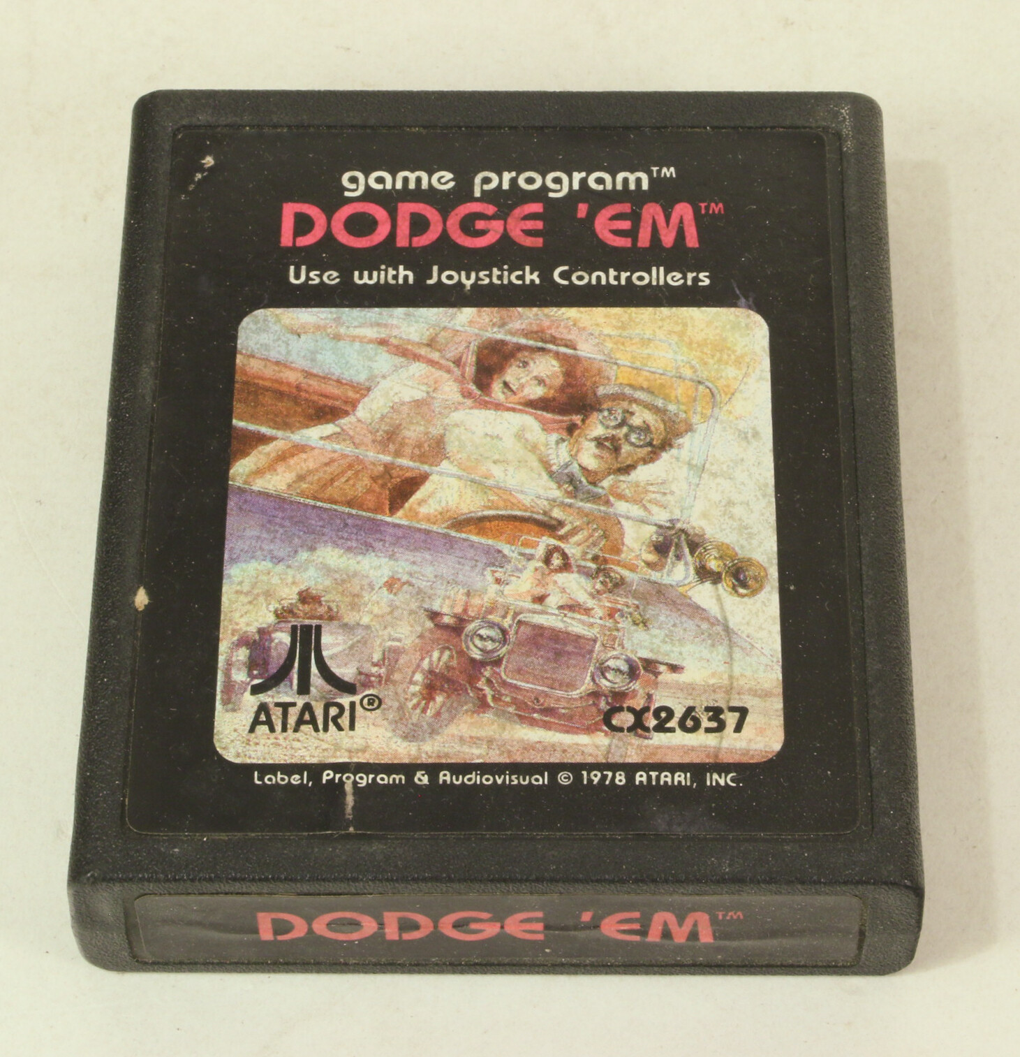 Atari 2600 Game Dodge' Em Tested and Working | eBay