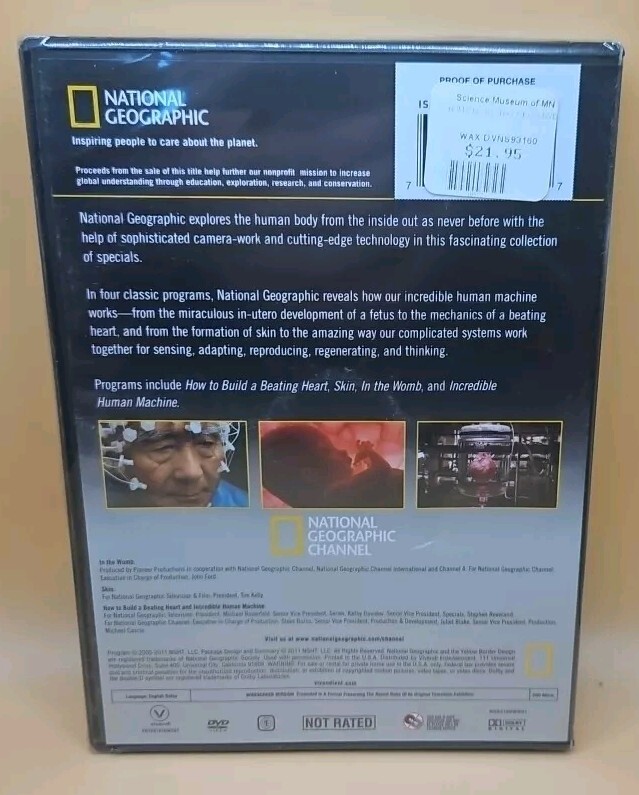National Geographic Classics: The Human Body (DVD, 2012, 3-Disc Set ...