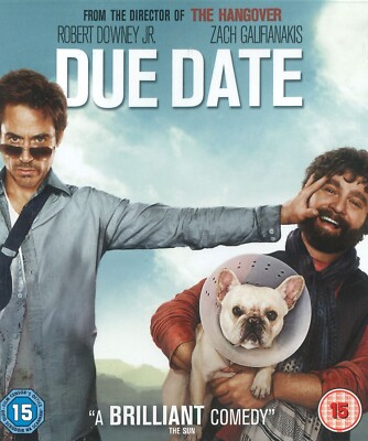 Due Date (2010) Blu-Ray, Robert Downey Jr Zach Galifianakis, Michelle Monaghan | eBay